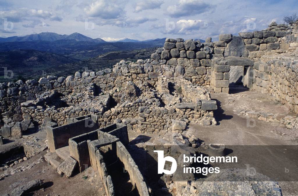 Image of Wall of the Royal Tombs, Mycenae (Unesco World Heritage List,