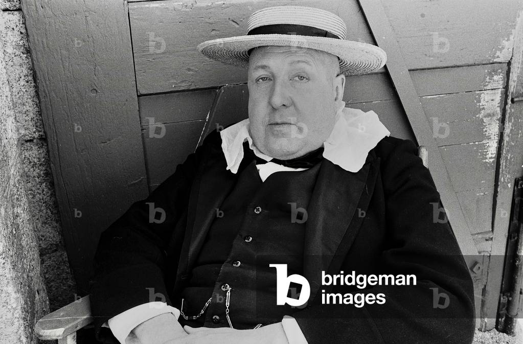 Image of Frank Thring, Actor, 1975 (b/w photo)