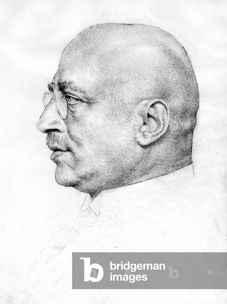 Image of Fritz Haber, early 20th century (drawing)