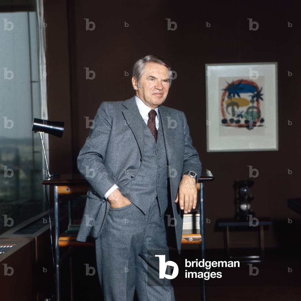 Image of Werner Otto, founder of the catalog company Otto, in his