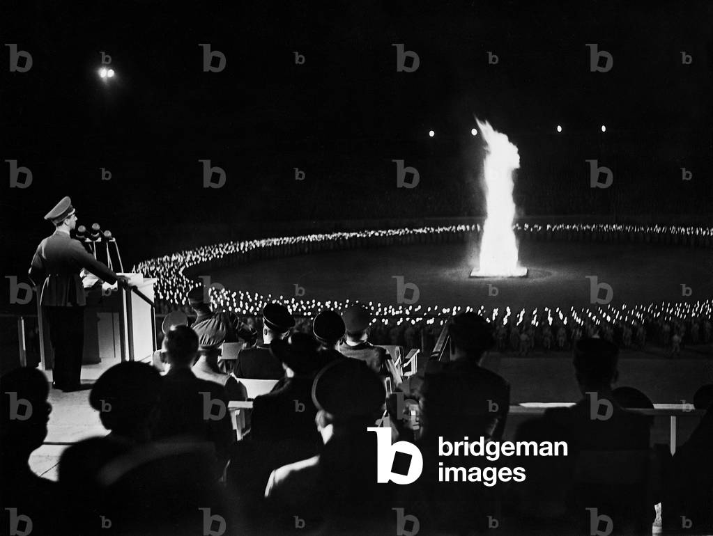 Image of Joseph Goebbels on the Summer Solstice Celebration, 1938 (b/w ...