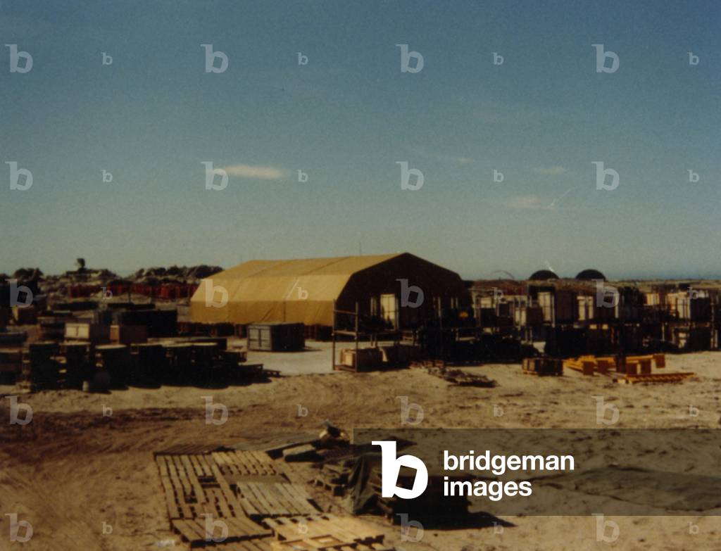 Image of A Military Base in the Falklands, 1982 (photo)