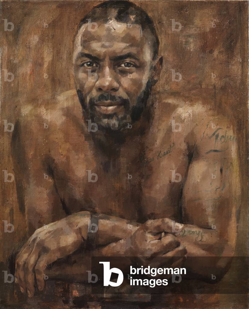 Idris Elba A Torso Nudo