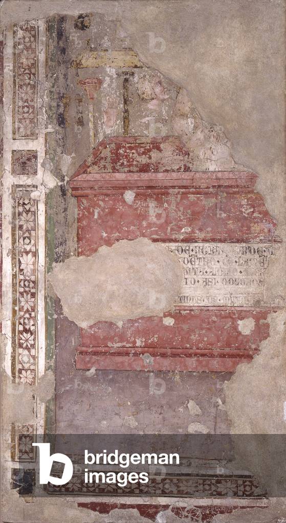 Image of Imago Pietatis, by Martino da Modena, 14th Century, torn ...