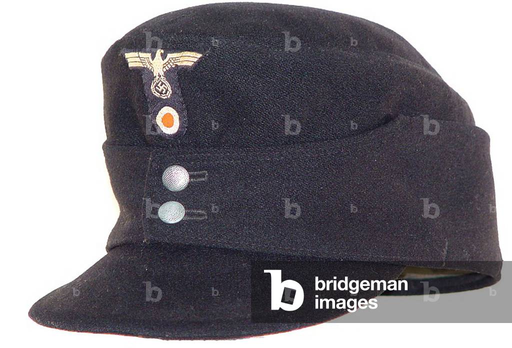 Nazi Germany, Panzer m43 enlisted man's cap by
