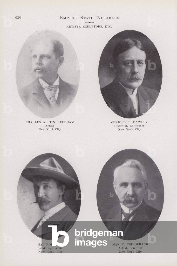 Image of Charles Austin Needham; Charles B Hawley; Hal Robinson; Max F ...