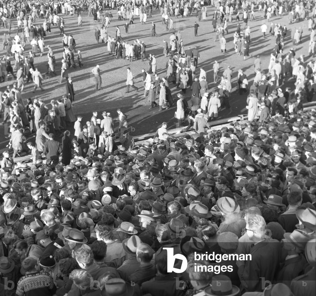 Image of Oslo, 19561021. The cup final at Ullevaal Stadium ..., 1956