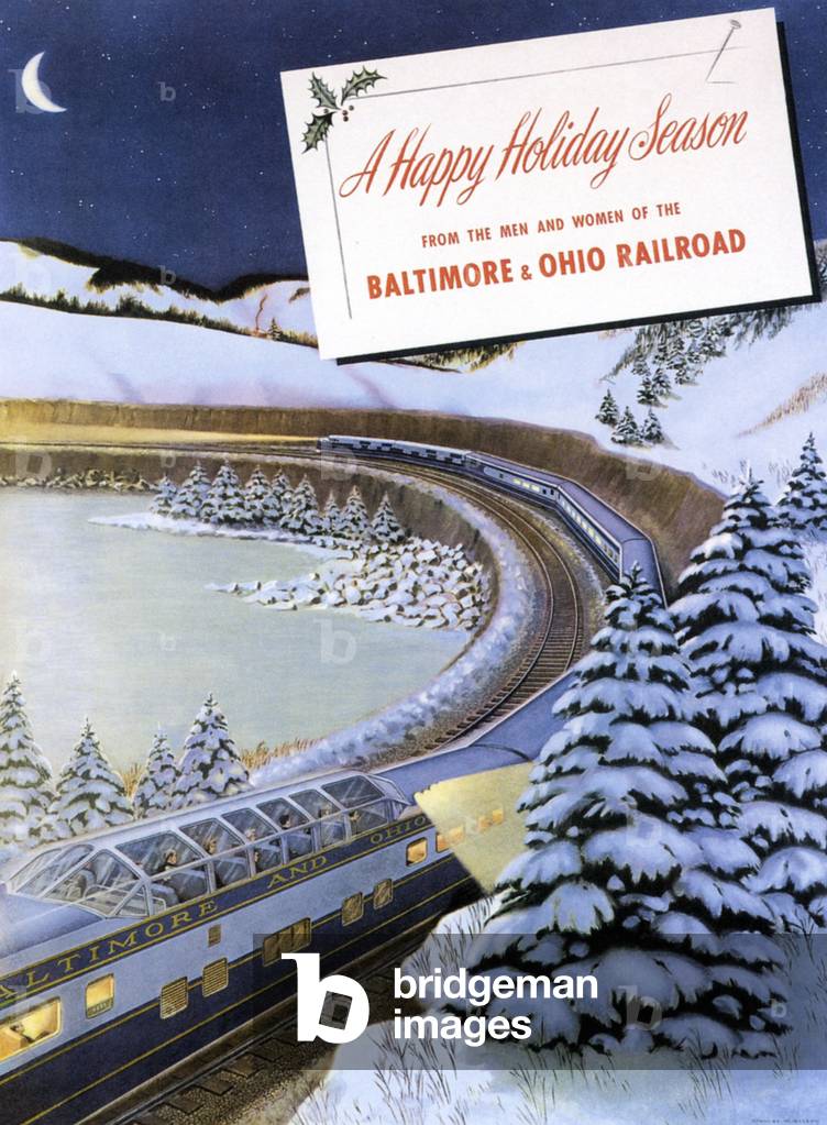 Image of Baltimore and Ohio Railroad, 1940s (print)