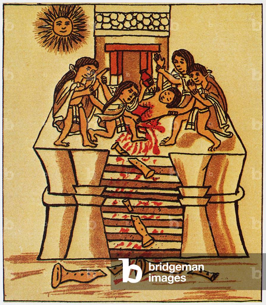 Tempio Del Sacrificio Azteco