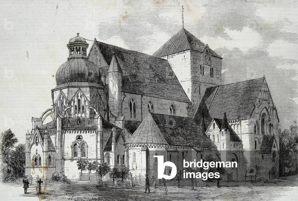 Image of The Cathedral at Trondheim, 1860