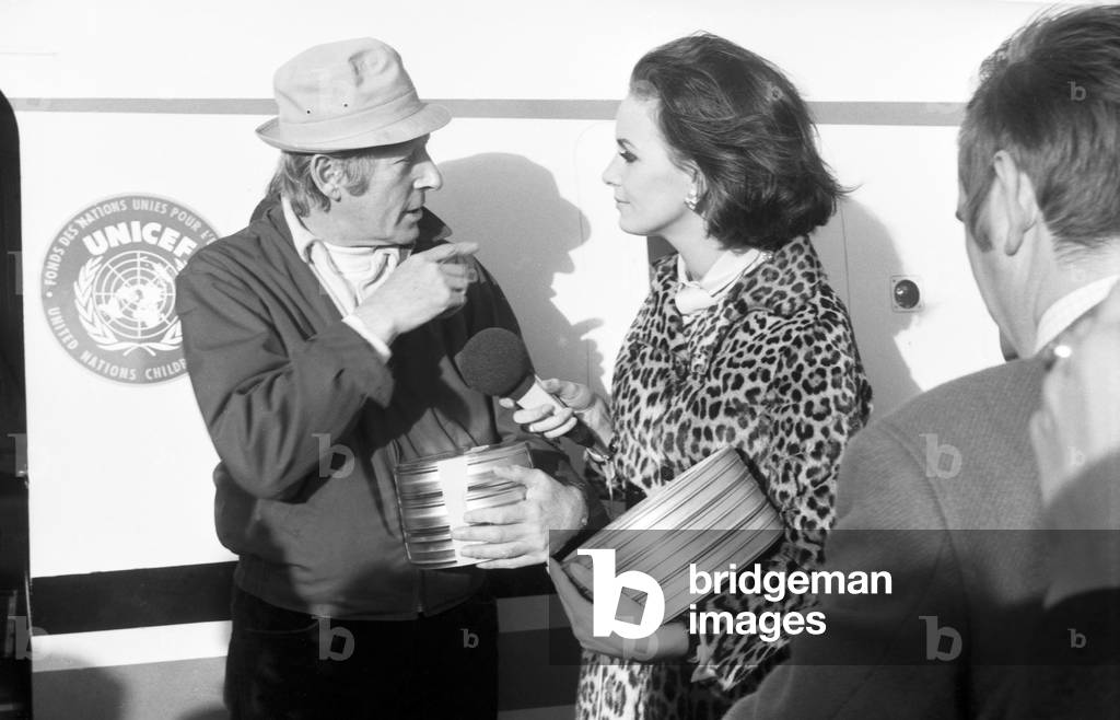 Image of The US american actor, singer and comedian Danny Kaye on