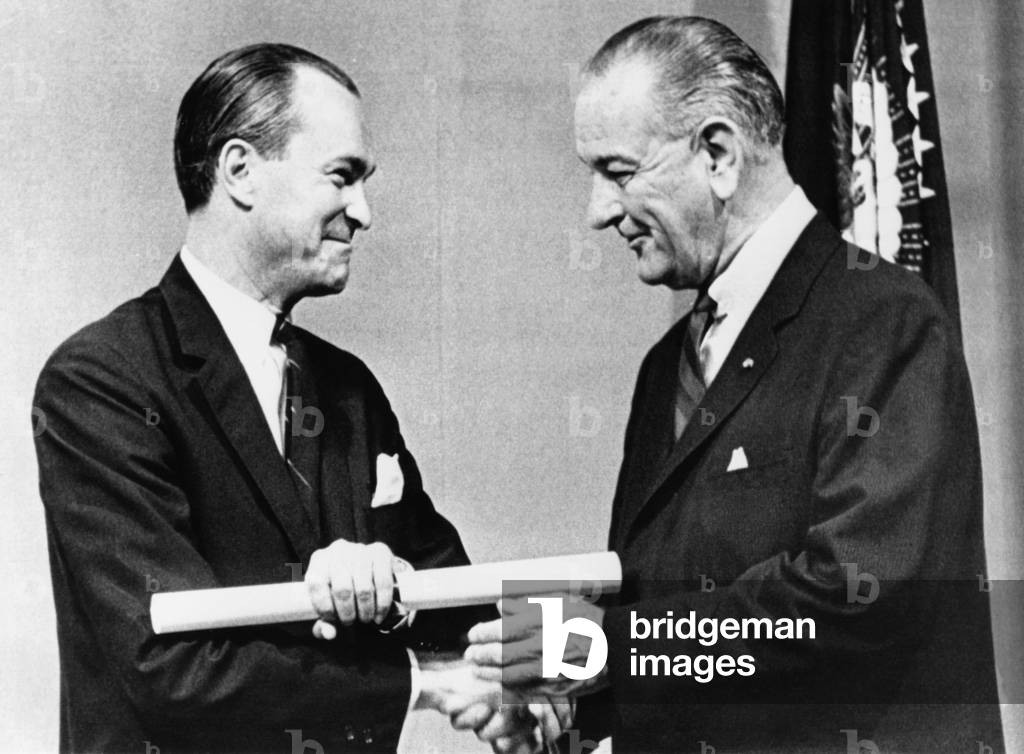 Lyndon Johnson Sworn In