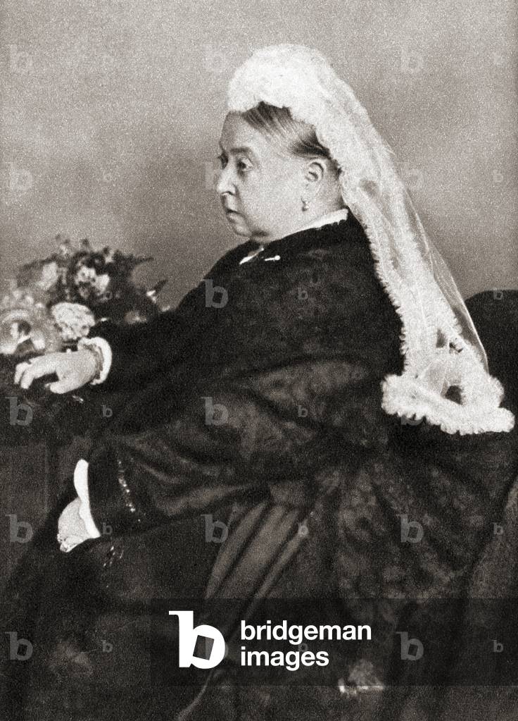 Image of Queen Victoria, from The Pageant of the Century, pub. 1934