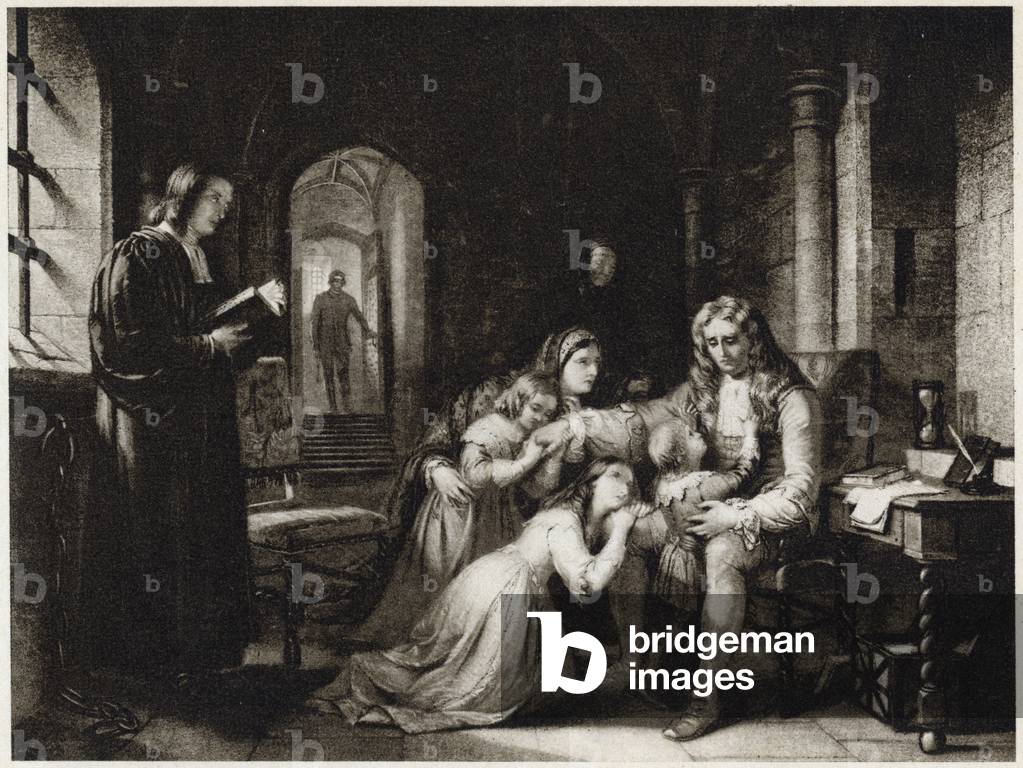 Image of Lord William Russell Taking Leave Of His Children, 1683, 1901 ...