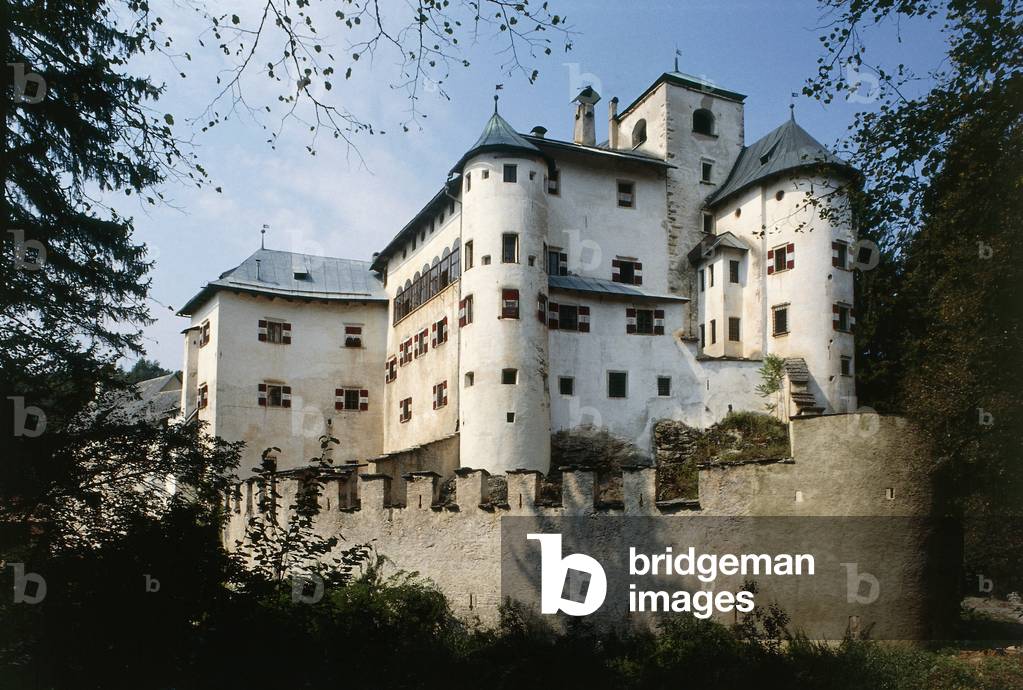 Image of Bragher Castle, Coredo, Trento, Val di Non, Trentino-Alto ...