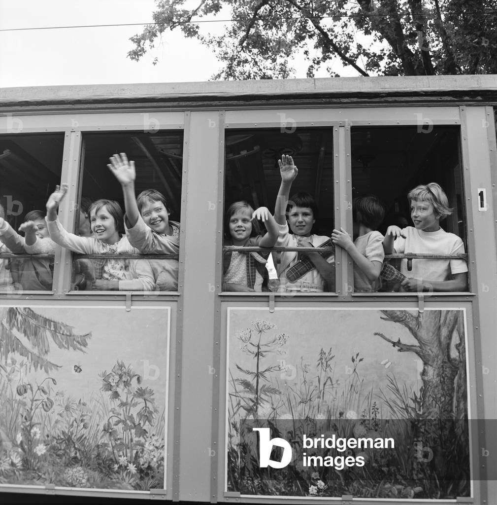 Image of Switzerland Railway Sihltalbahn Szu, 1962 (b/w photo)
