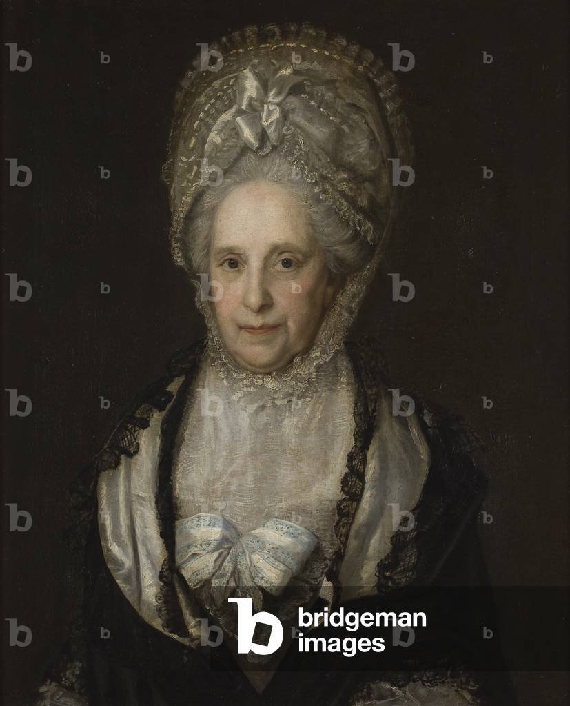 Image of Portrait of 'Miss Danet' (oil on canvas) by Gainsborough ...