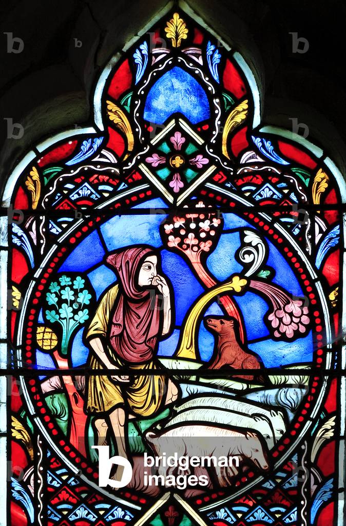 Image of Parable of The Prodigal Son, by Didron of Paris, 1859. by ...