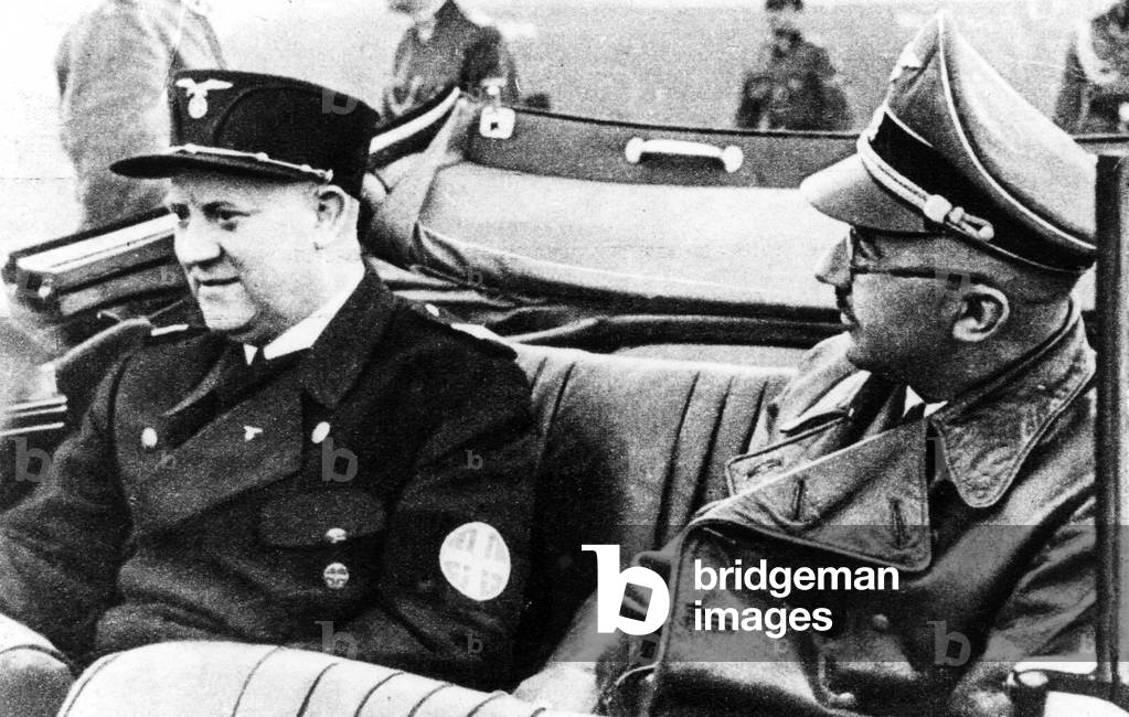 Image of Vidkun Quisling, the head of the Norwegian Nasjonal Samling, with