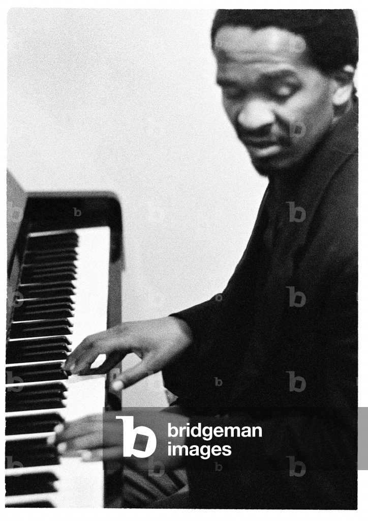 Image of Bucs Gonco (piano); Langa Community Centre, Langa, Cape Town, 1971