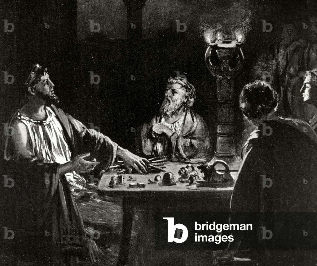 Image of Pheidon, King of Argos, 7th century (engraving)