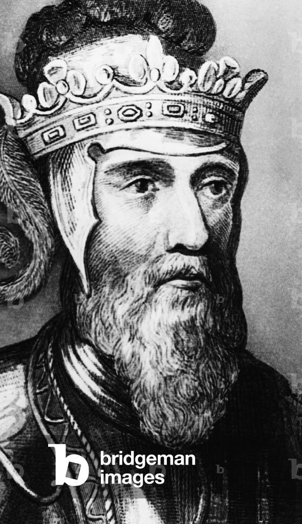 Image of British Royalty. British King Edward III, c.late 14th century