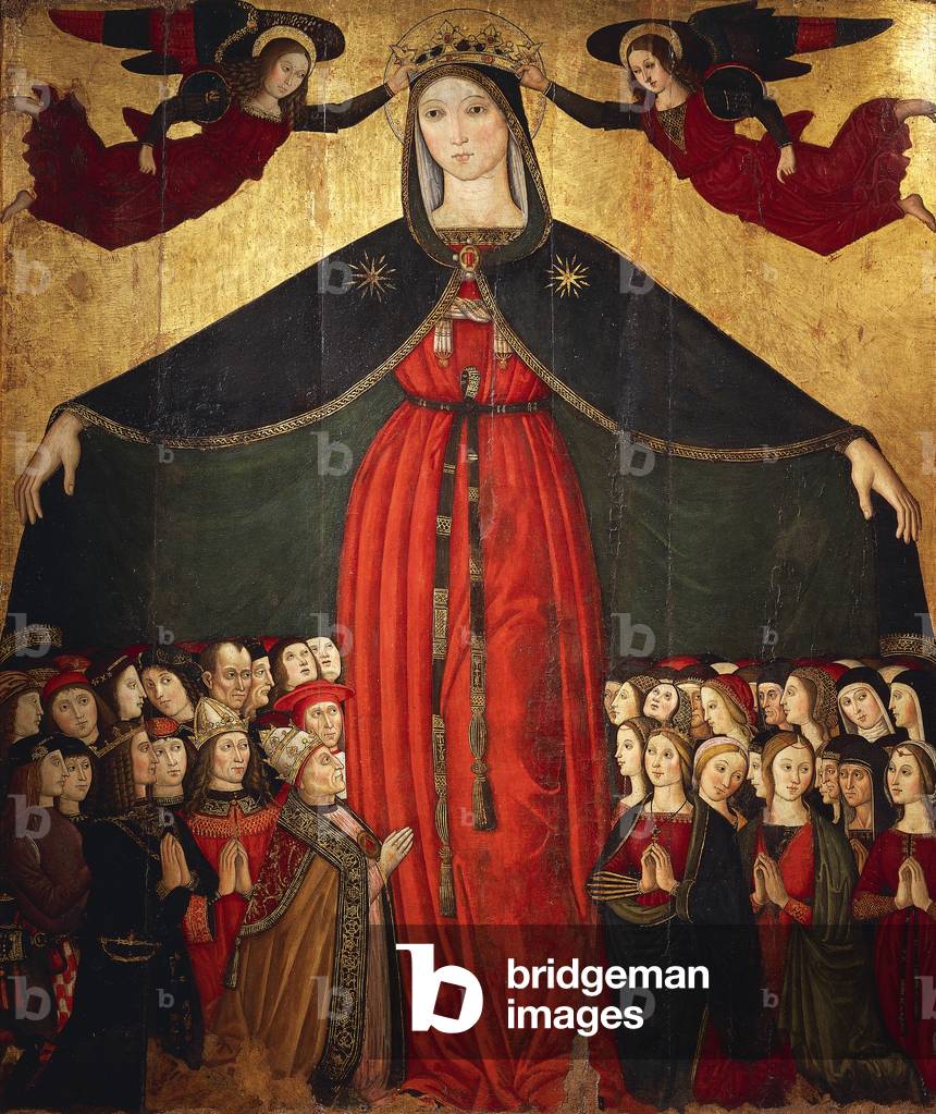 Image of Madonna of the Recommended, 1500, by Cola da Roma and