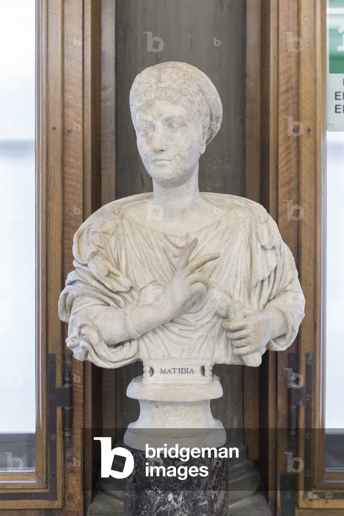 Image of Portrait of Vibia Sabina, so called Matidia, early 2nd century ...