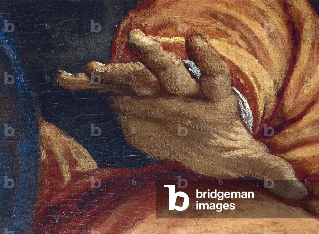 Image of Open hand, detail from Martyrdom of St Sebastian by Paolo by ...