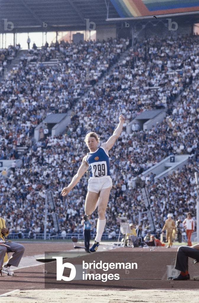 Image of Lutz Dombrowski at the Moscow Olympic games