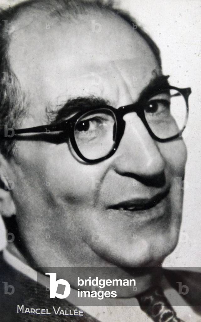Image of Marcel Vallée, a French actor of both film and stage