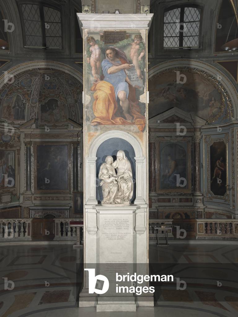 Image of Prophet Isaiah (Profeta Isaia), by Raphael, 1511, 16th Century ...