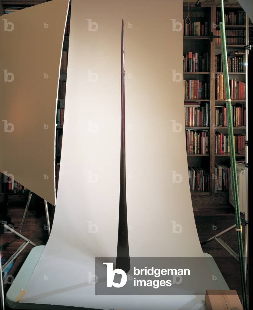 Image of Pouwhenua, long staff (wood) by New Zealand School (18th Century)