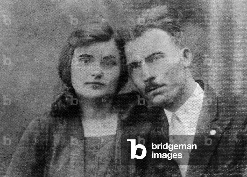 Image of The parents of Lech Walesa, 1934 : Feliksa Kamienska (1916-1975)