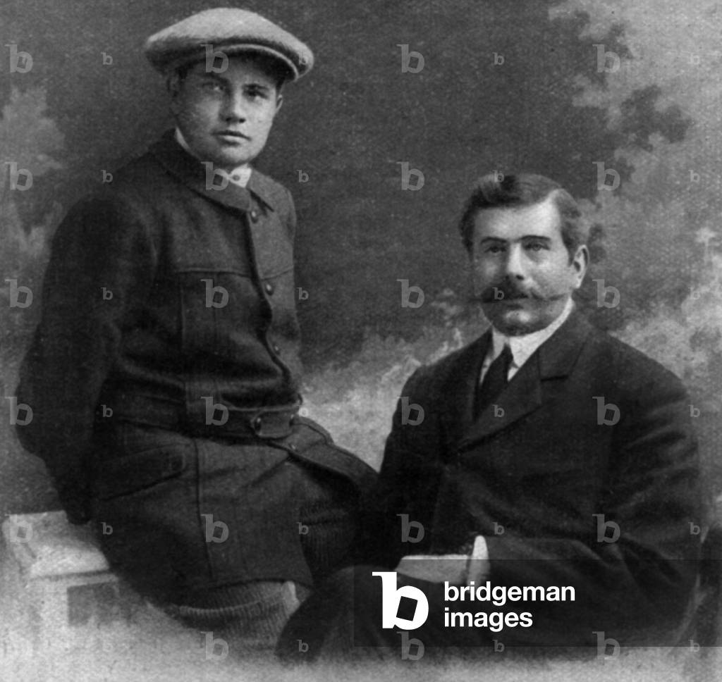 Image of Rene Hanriot and his son Marcel