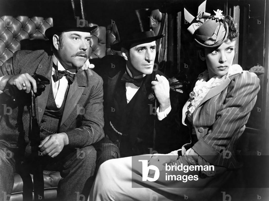 Image of Nigel Bruce, Basil Rathbone And Ida Lupino., The Adventures Of