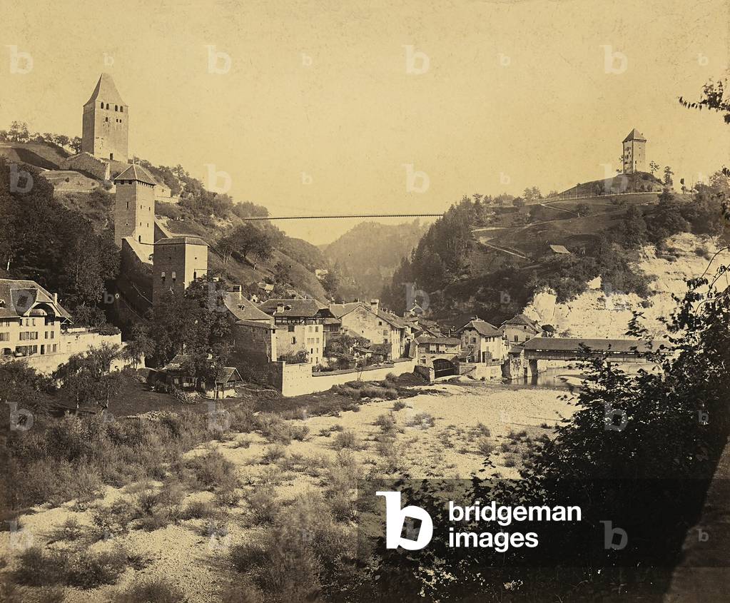 Image of The fortifications and residential areas of Dornach, in the French