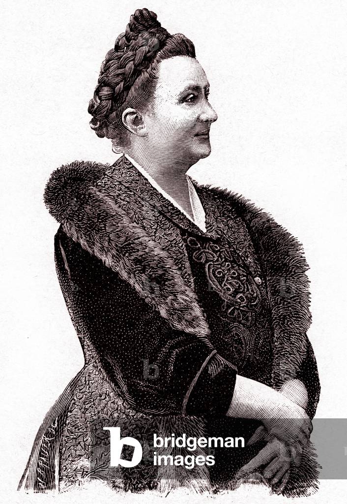 Image of Doctor Madeleine Bres, 1894 (engraving)
