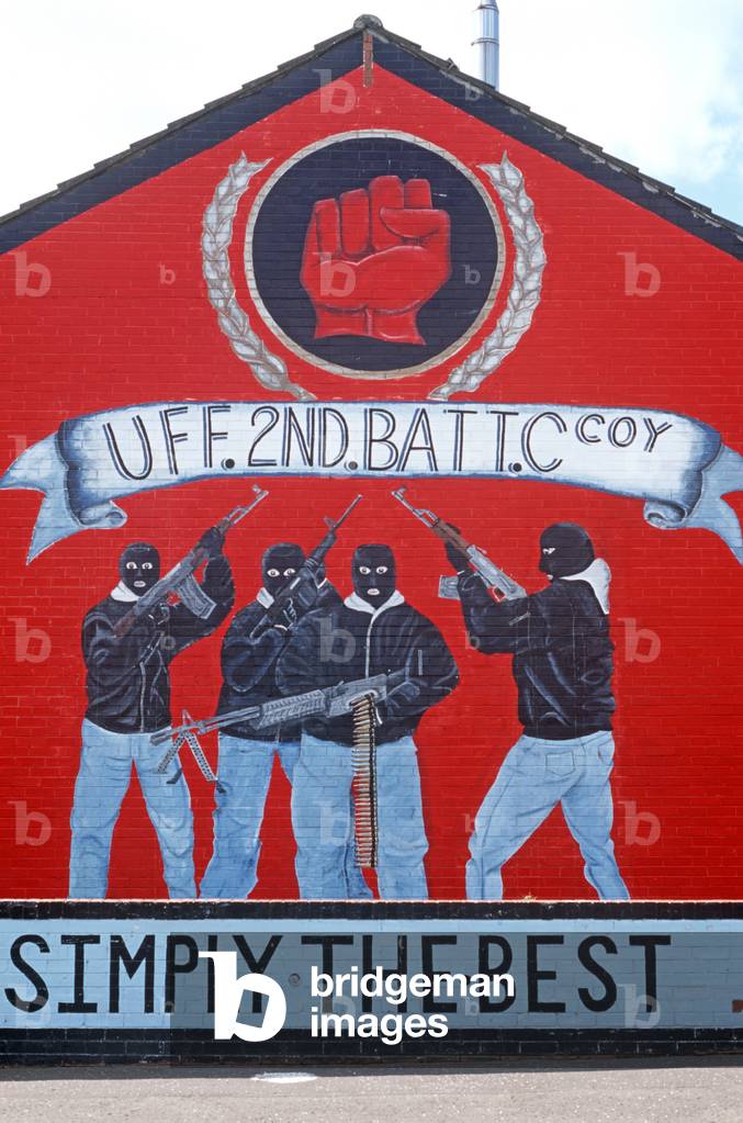 Uff Mural In Ulster Whitewashing Northern Ireland's Notorious Murals