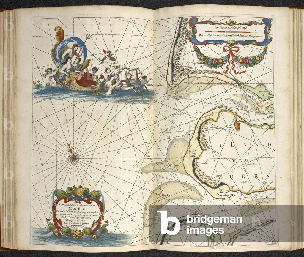 Image of 'De groote nieuwe vermeerderde zee-atlas ofte water-werelt ...