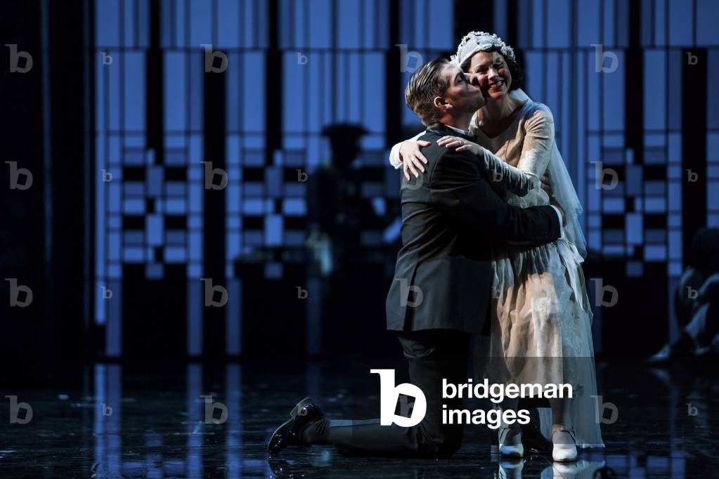 Image of Rocio Ignacio as Zerlina and David Lagares as Masetto (photo)