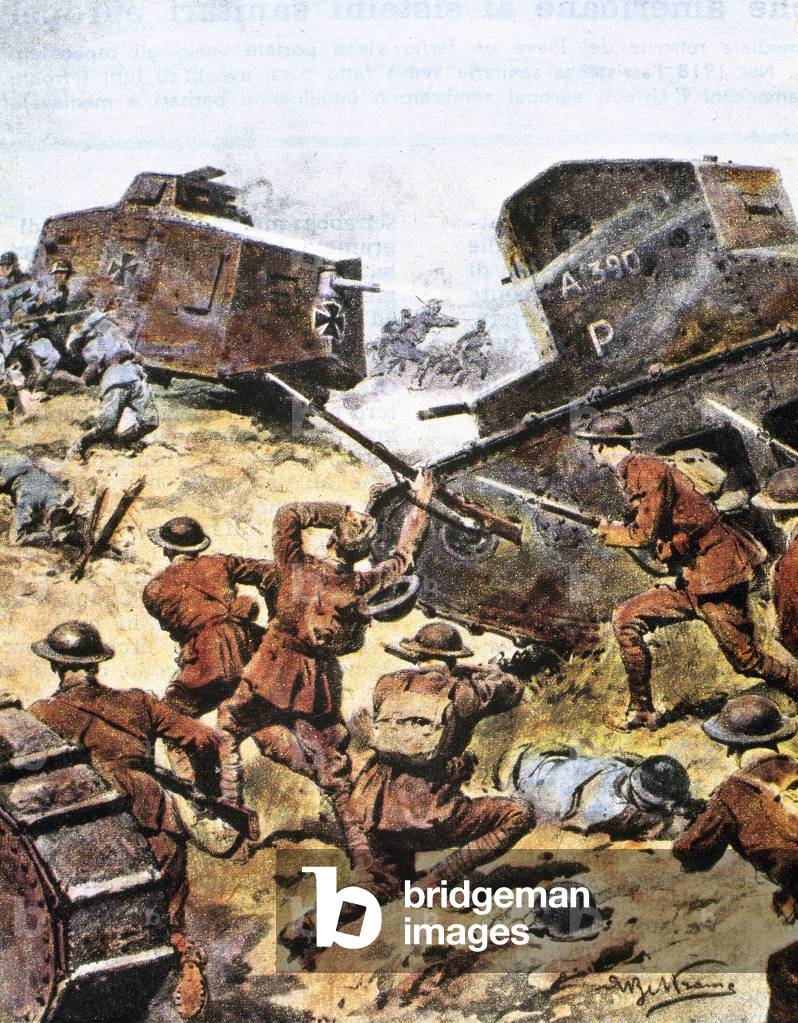 World War 1 Tank Attack