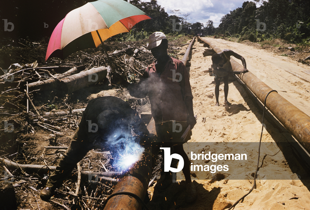 Image of Shell and British Petroleum Company, Niger delta to Port ...