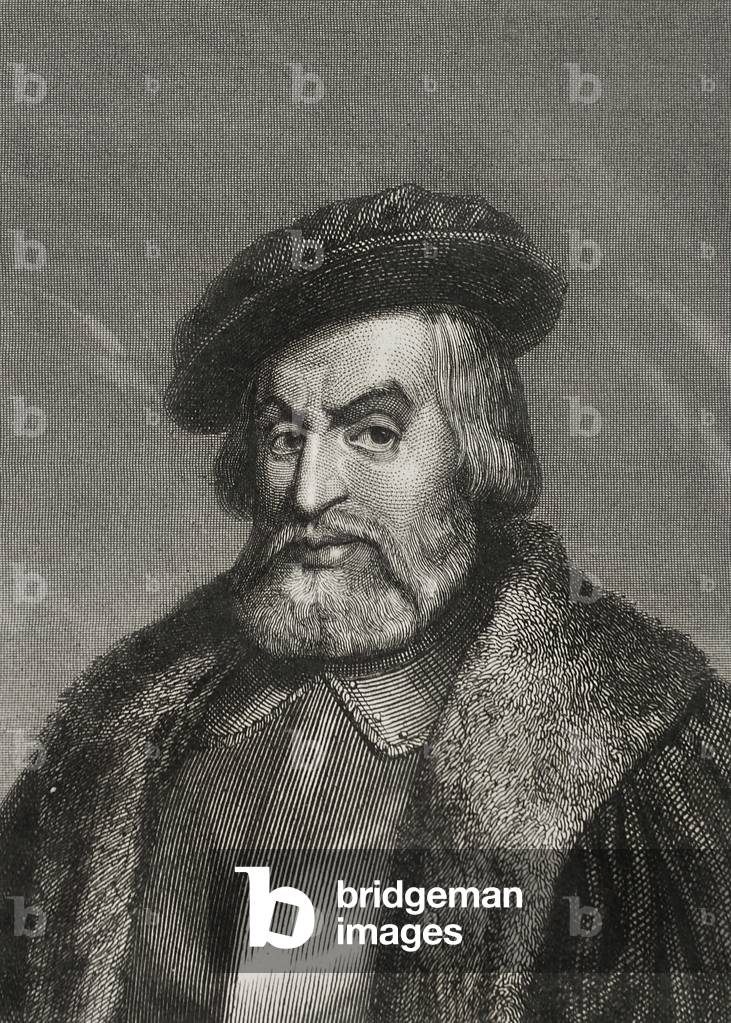 Image of Hernán Cortés (1488-1547) Spanish conquistador of the Aztec ...