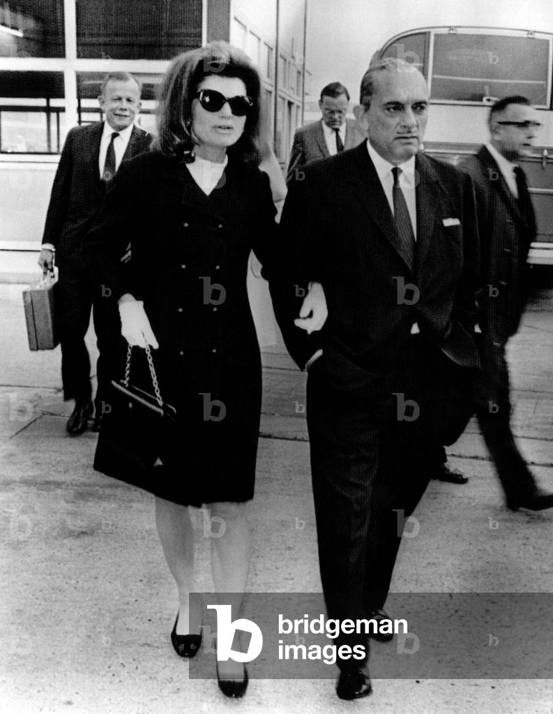 Image of Jacqueline Kennedy and her brother in law, Prince Stanislaus ...