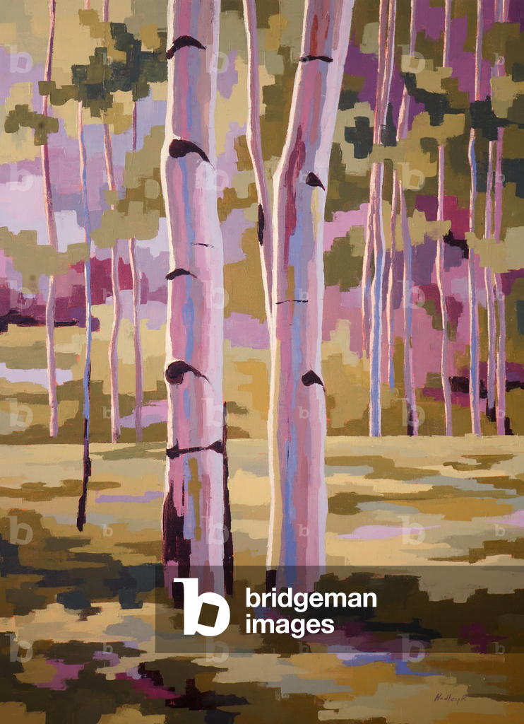 Image of The Four Seasons, Spring, c.2025 (oil on canvas) by Rampton ...