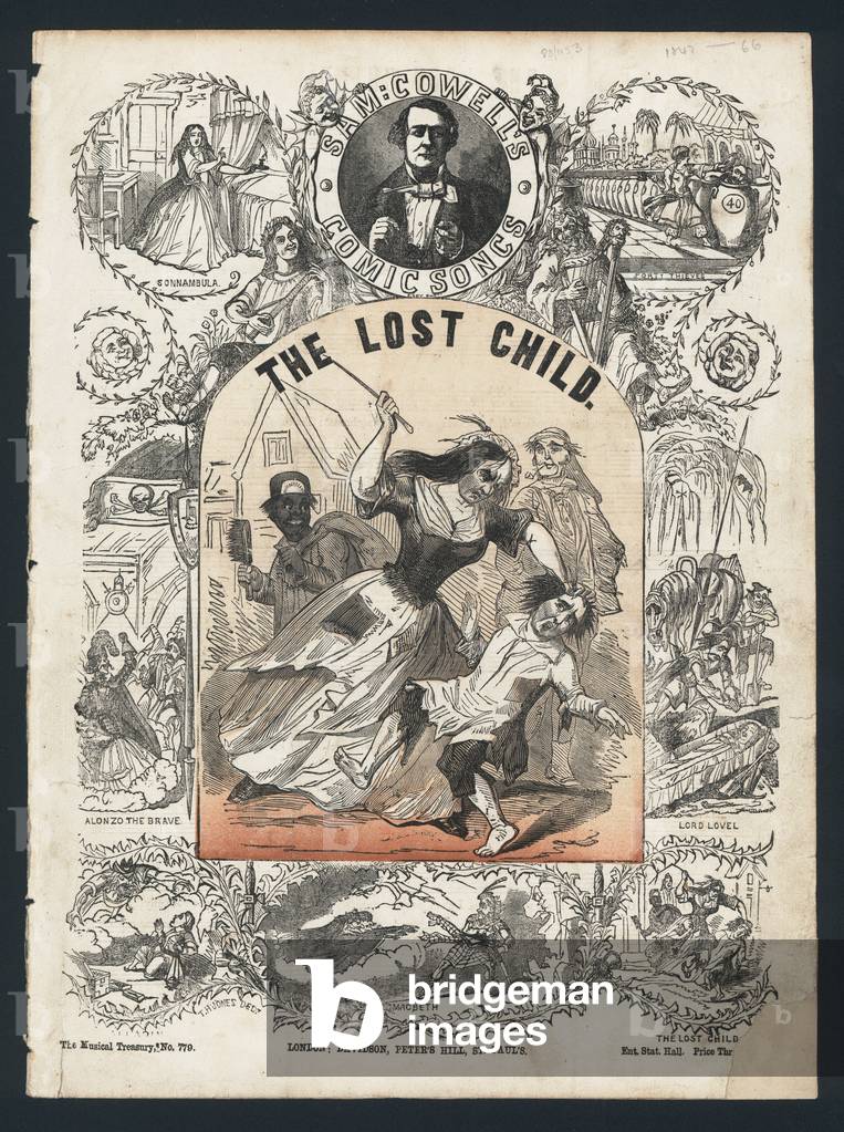 Image of The Lost Child, comic song by Sam Cowell, Victorian sheet by ...