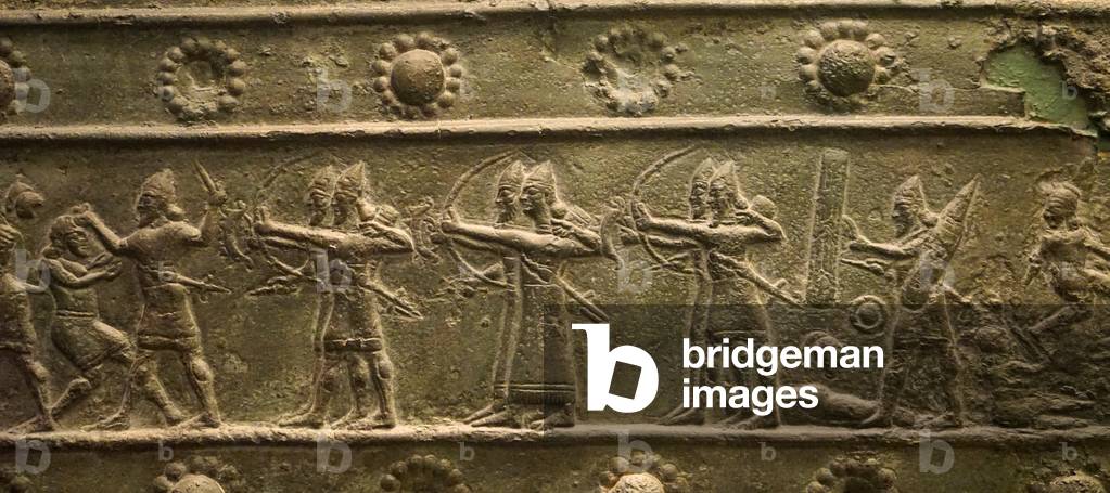 Image of Balawat Gates from the ancient Assyrian Empire