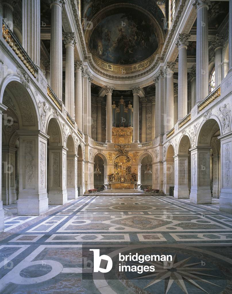 Image of France, Palace of Versailles, Royal Chapel dedicated to St. Louis,