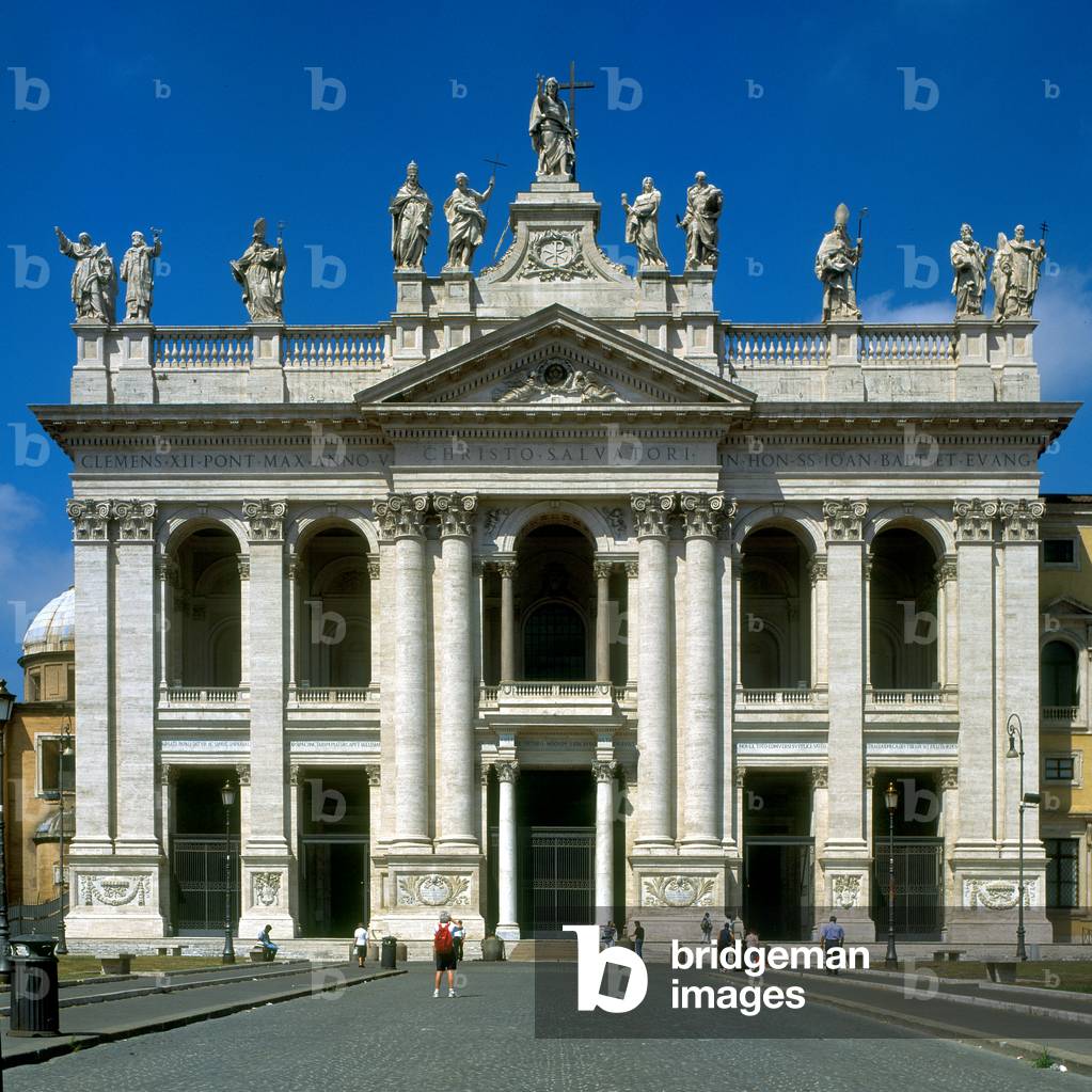 Image of Baroque - Architecture : Facade - Archbasilica of Saint John ...